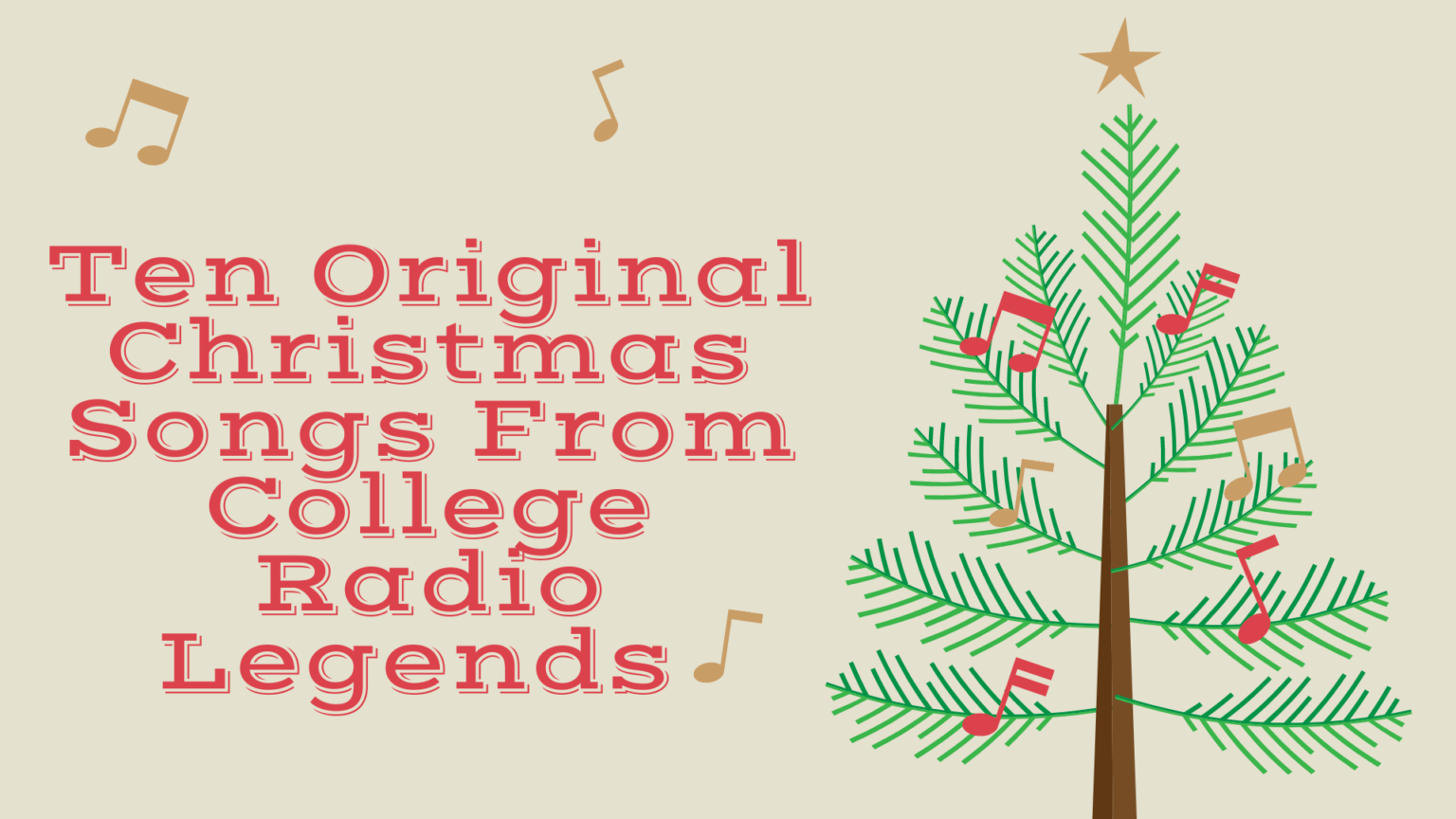 Ten Original Christmas Songs From College Radio Legends - 35000 Watts ...